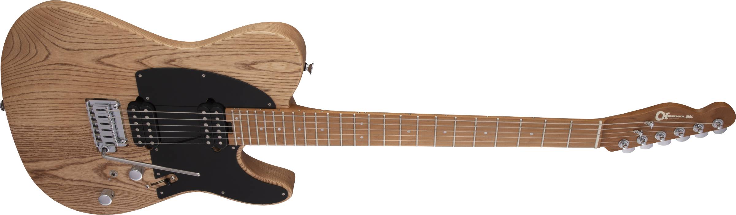 Pro-Mod So-Cal Style 2 24 HH 2PT CM Ash, Caramelized Maple Fingerboard ...